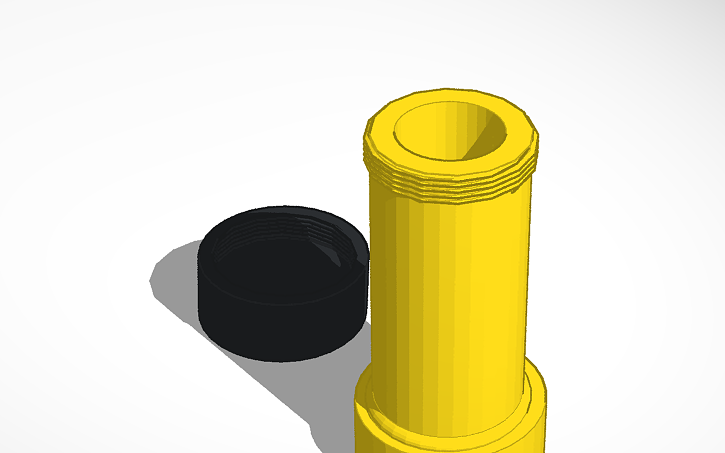 3D design Flashlight Tinkercad | Tinkercad