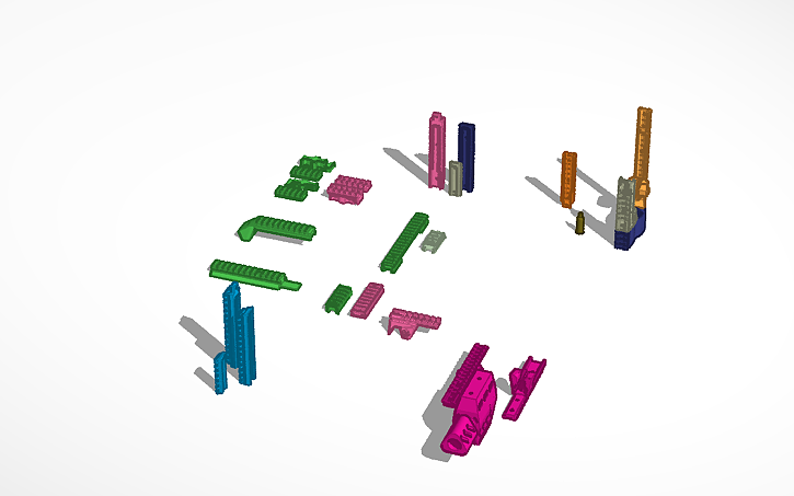 3D design Stryfe Rails | Tinkercad