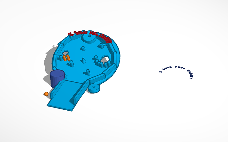 3D design NHFPL QUIMBY DESK Pinball | Tinkercad