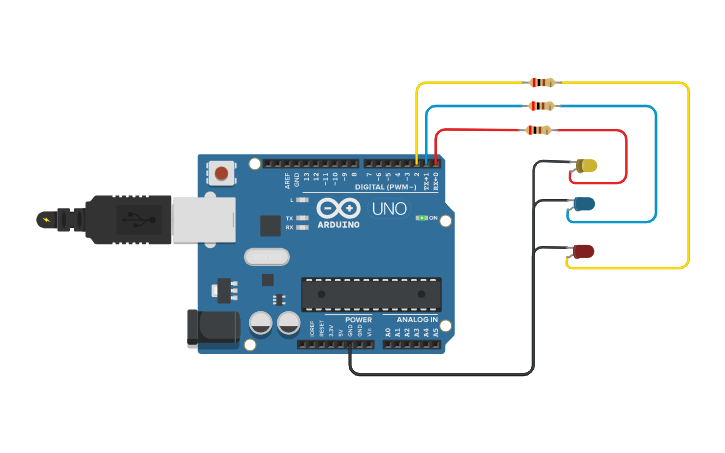 Circuit design PROYECTO 2 - Tinkercad