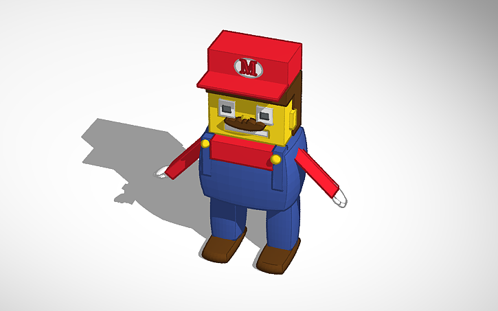 3D design Mario | Tinkercad