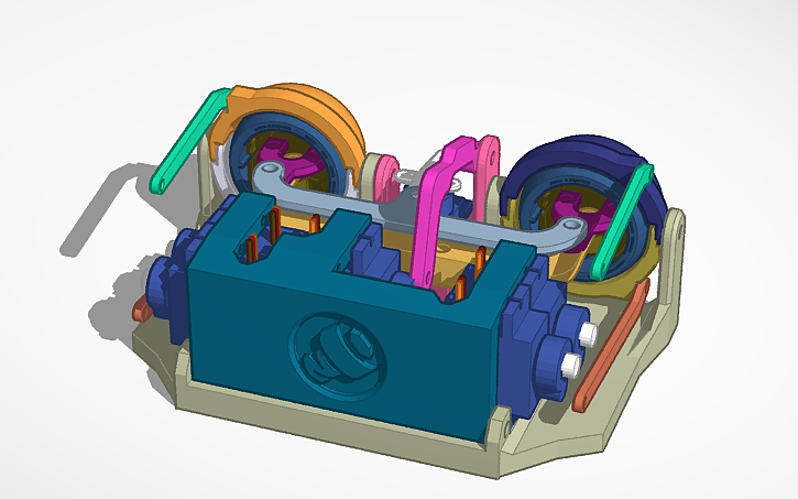 3D design Simplified Eye Mechanism by will cogley - Tinkercad