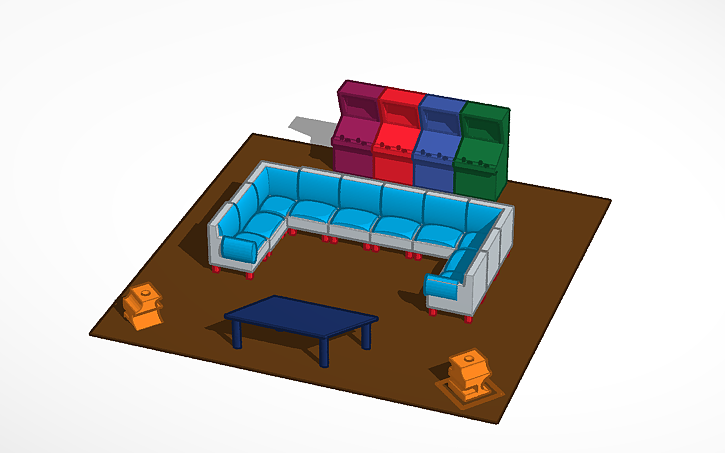3D design Man Cave | Tinkercad