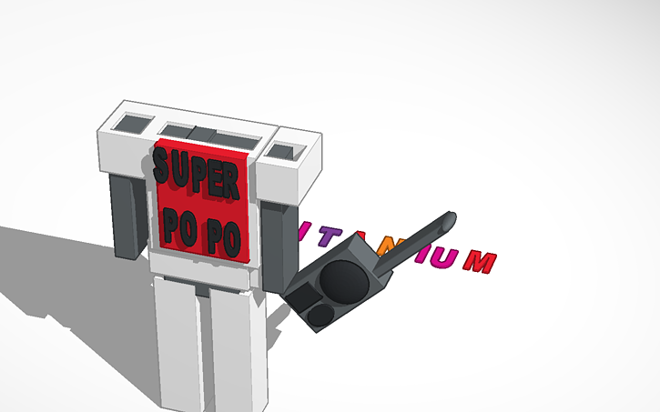 3D design City X Project - Tinkercad