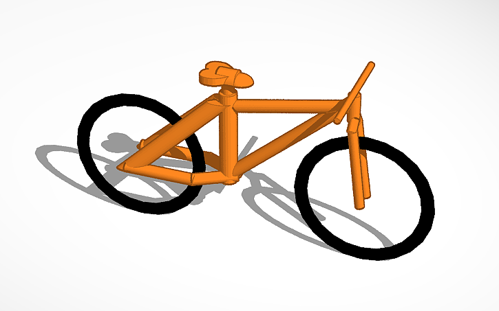 3D design bicycle | Tinkercad
