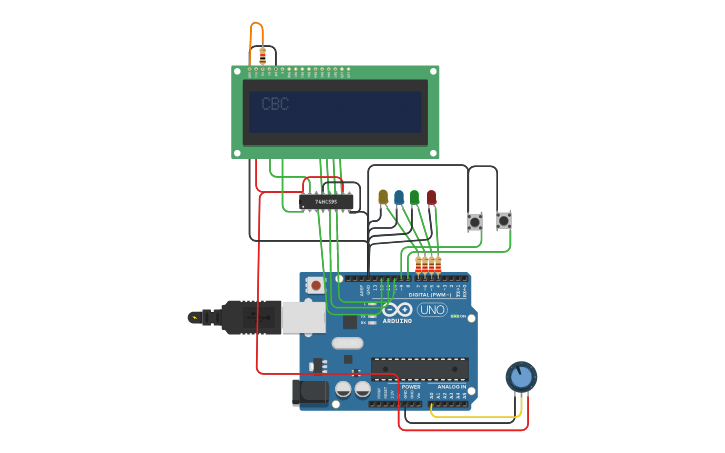 Circuit design Richshield Simulation | Tinkercad