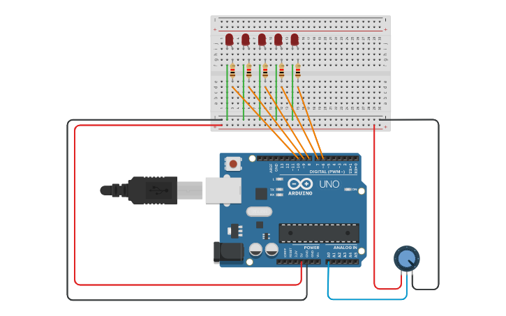 Circuit design QSTP ASSIGMENT1 Q1 | Tinkercad
