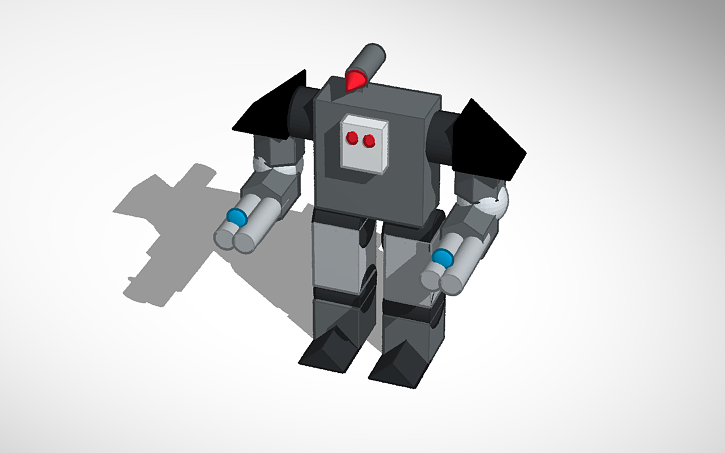 3D design shotgunbot___(for mecha may) | Tinkercad