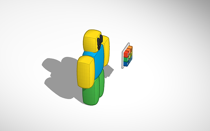 3D design Roblox noob | Tinkercad