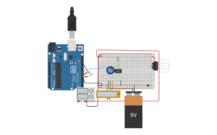 Circuit design 1 - Tinkercad