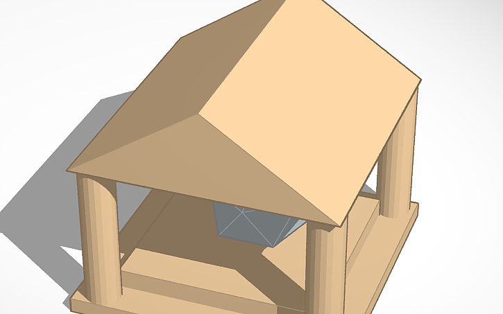 3D design Stone Monument - Tinkercad