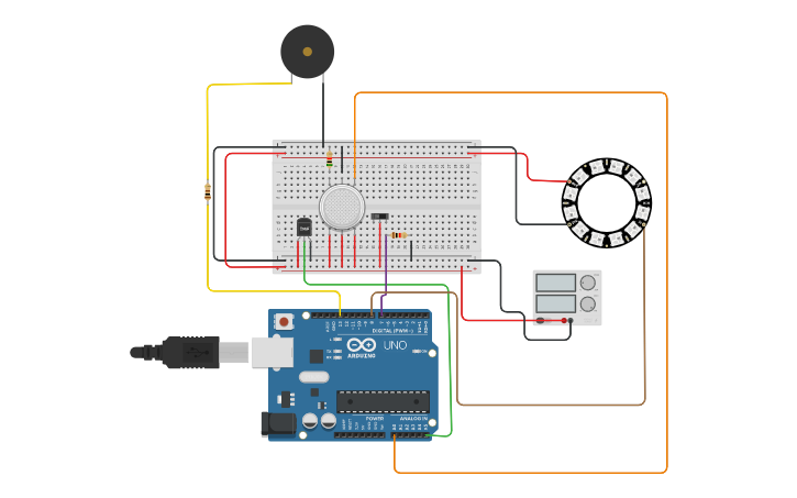 Circuit Design Hannah Saad Taller 5 Tinkercad