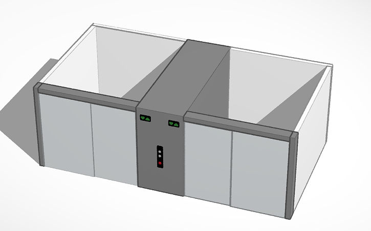3D design Large Dual Elevator - Tinkercad