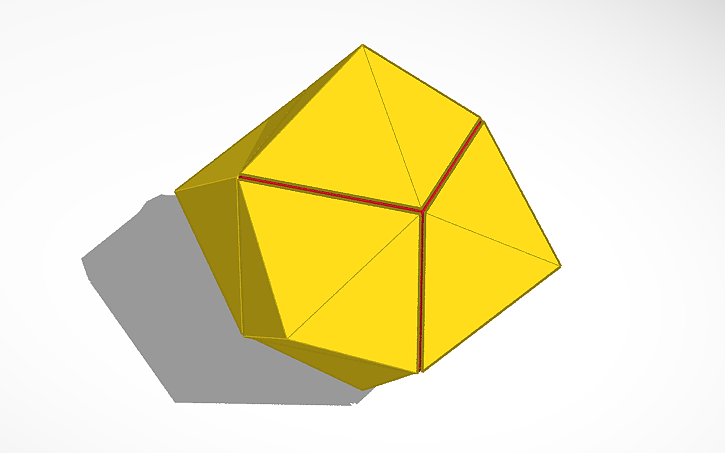 3D design CUBO CON PIRAMIDES - Tinkercad