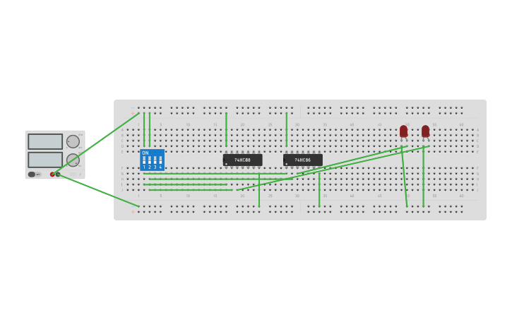 Circuit design Lab 7 | Tinkercad
