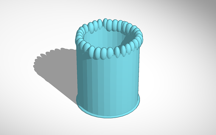 3D design Pencil Case - Tinkercad