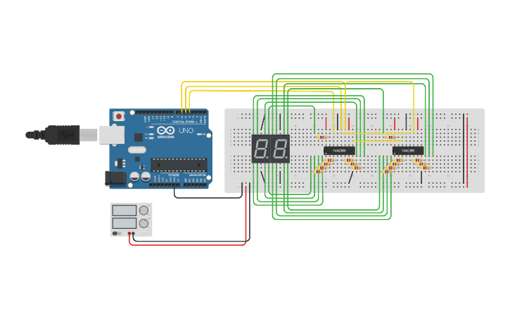 Circuit Design Timer Tinkercad