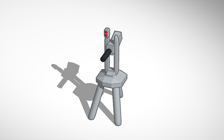 3D design HECU Sentry Turret - Tinkercad