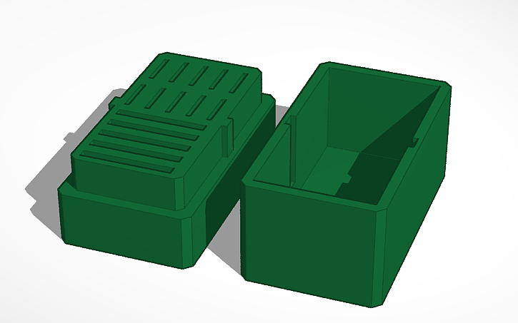 3D design SD Holder - Tinkercad