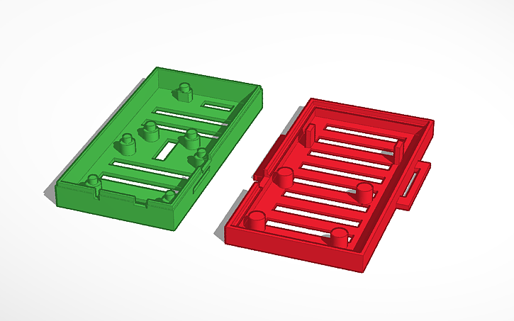 3D design Flight Coach Omnibus Case - Tinkercad