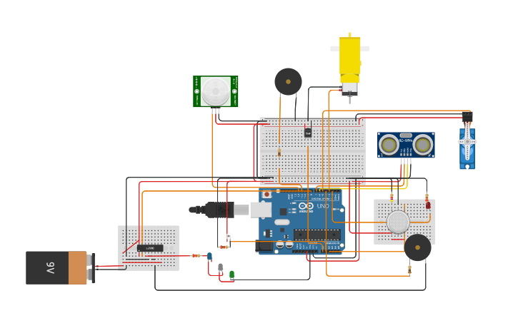Circuit Design Smart Home Tinkercad
