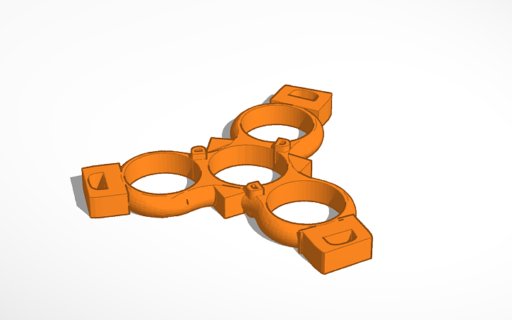 3D design Devin's Fidget Spinner Outline | Tinkercad