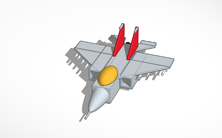 3D design F-15E Strike Eagle | Tinkercad
