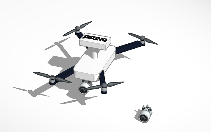 3D design Drone | Tinkercad