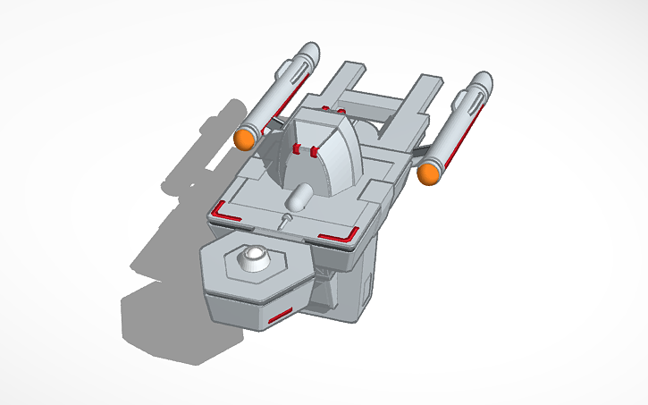 3D design Star Trek The Original Series (TOS) Science/Cargo Ship ...