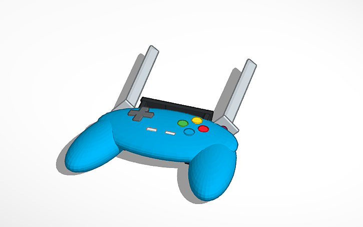 3D design manette épée - Tinkercad