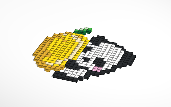 3D design Lemon Panda Pfp Submission | Tinkercad