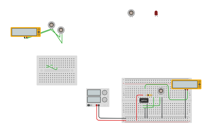 Circuit design photo diode circuit - Tinkercad