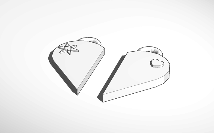 3D design best friends forever | Tinkercad