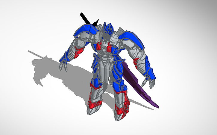 3D design Transformers - Tinkercad