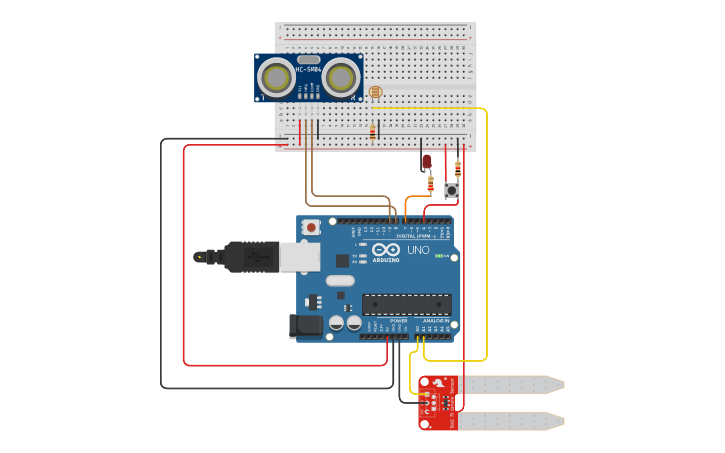 Circuit design Tp1 - Tinkercad