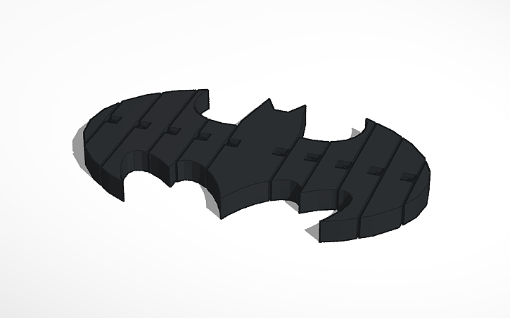 3D design batman - Tinkercad