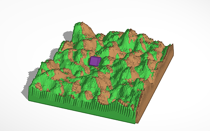 3D design fortnite map | Tinkercad