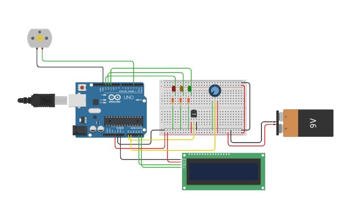 Circuit design 403 Project - Group 3 - Tinkercad