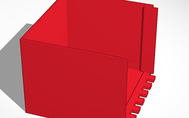 3D design base right lid powermatic 3 - Tinkercad