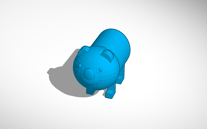3D design Black Bear | Tinkercad