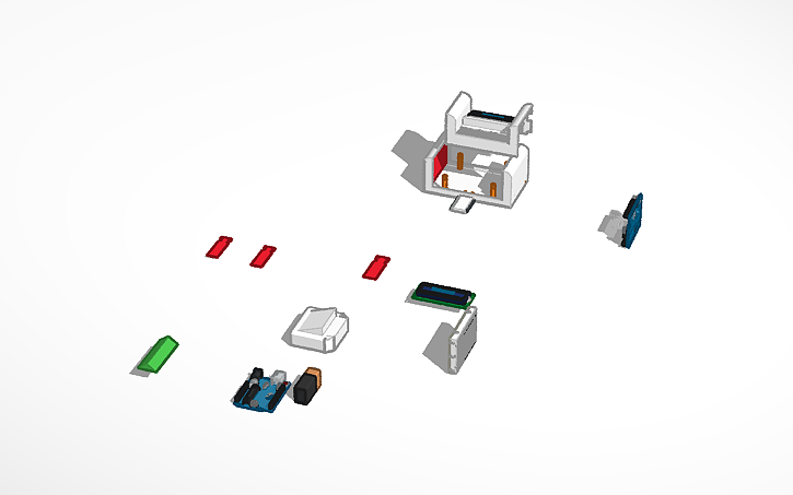 3D design Water Level Sensor - Tinkercad