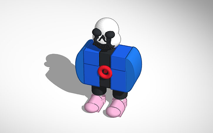 3D design Killer! Sans | Tinkercad