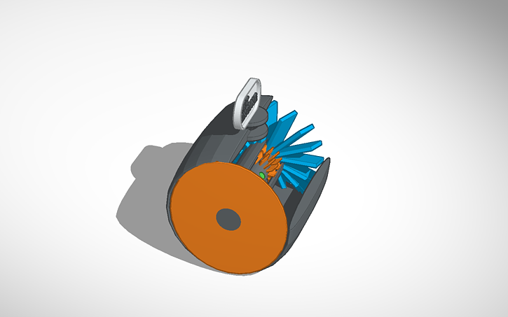 3D design jet engine - Tinkercad