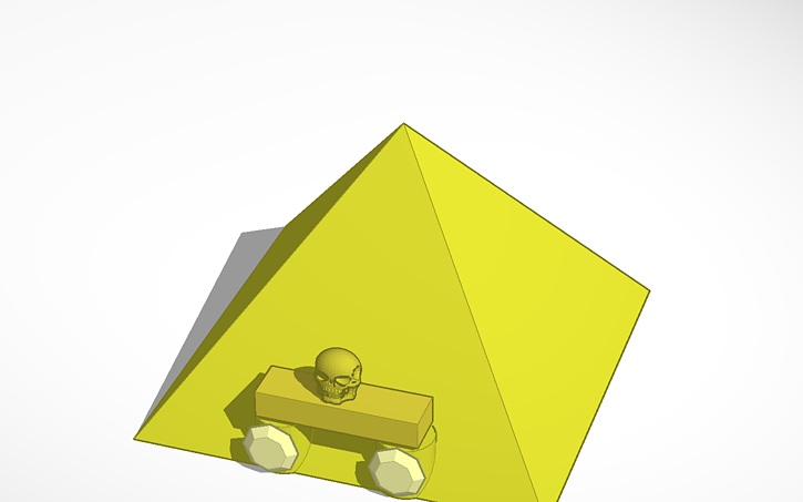 3D design Egyptian Pyramid | Tinkercad