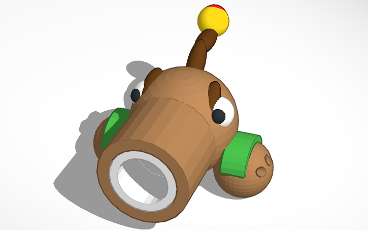 3D design PvZ2: Coconut Cannon - Tinkercad