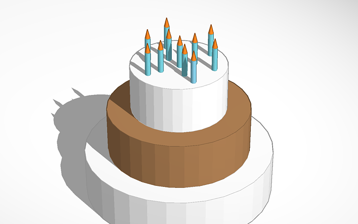3D design CAKE!!!!!!!!!! - Tinkercad