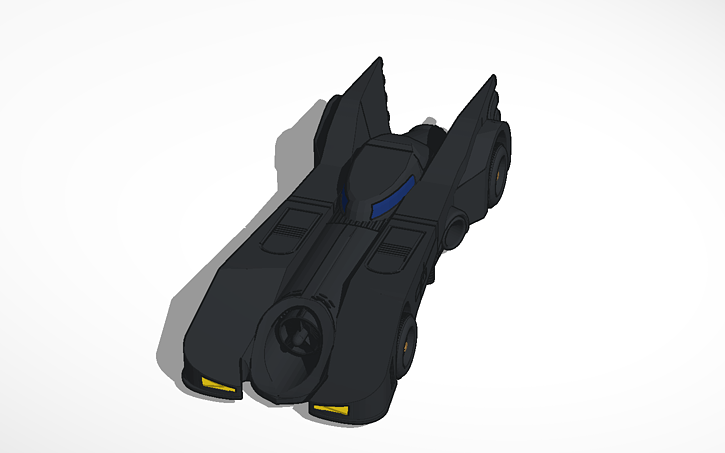 3D design batmobile - Tinkercad