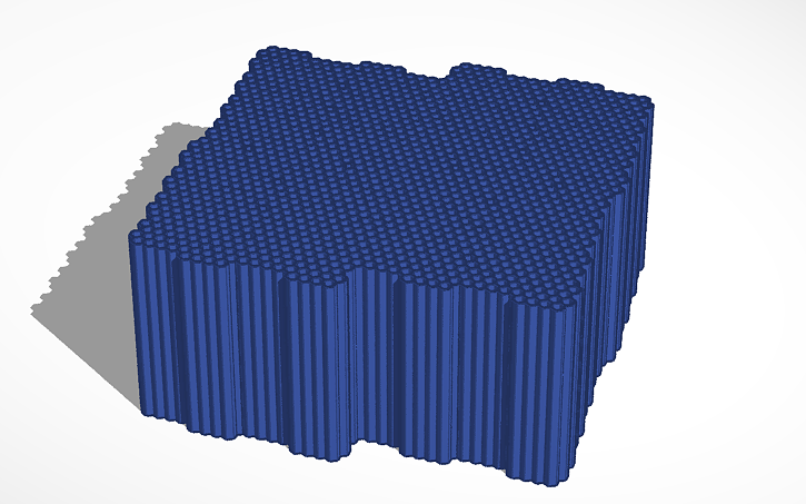 3D design Honey comb - Tinkercad