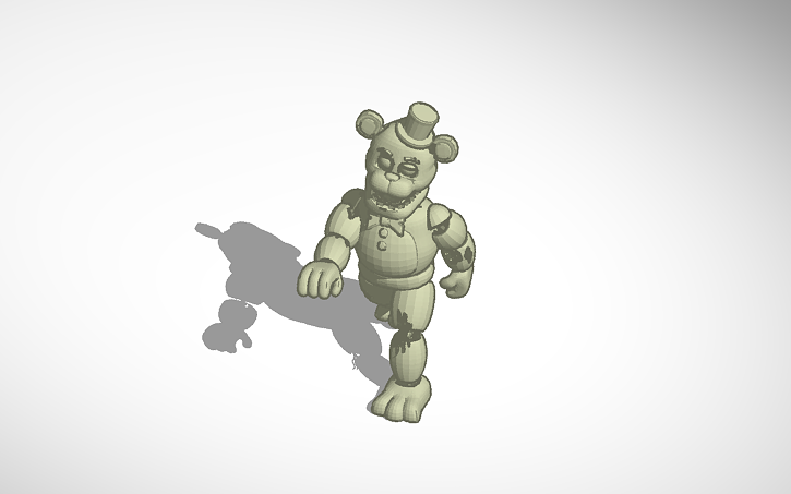 3d Design Withered Freddy Fnaf 2 Tinkercad