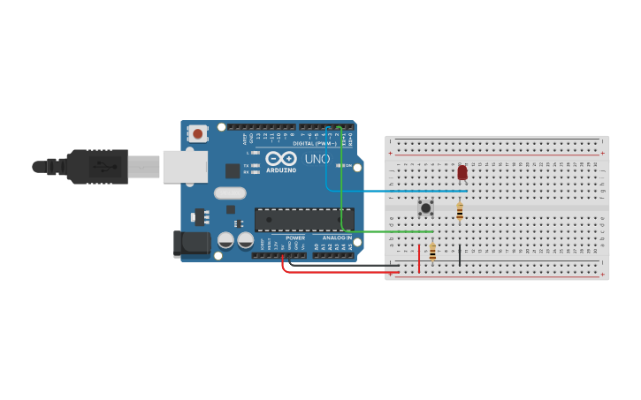 Circuit design KHMD Assignment 5 - Arduino Level 2 - Tinkercad
